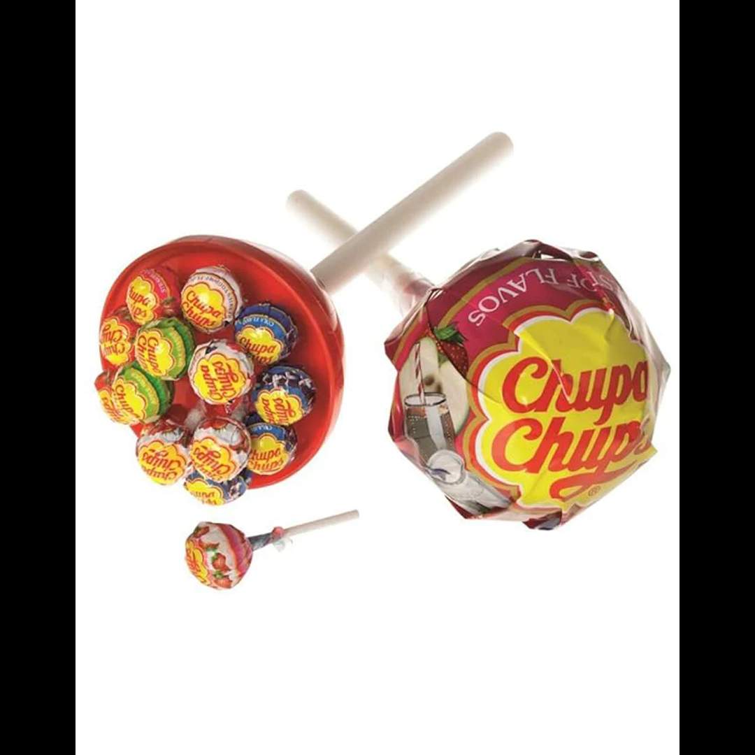 Chupa Chups Mega Lollipop with 15 Lollipops, 180g, Wholesale Candy ...