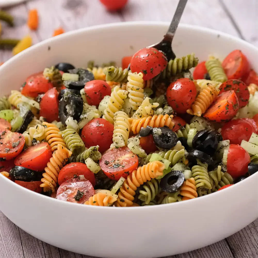 Tri Color Fusilli Pasta 5Lbs Granaria Three Color Swirl Pasta Online ...