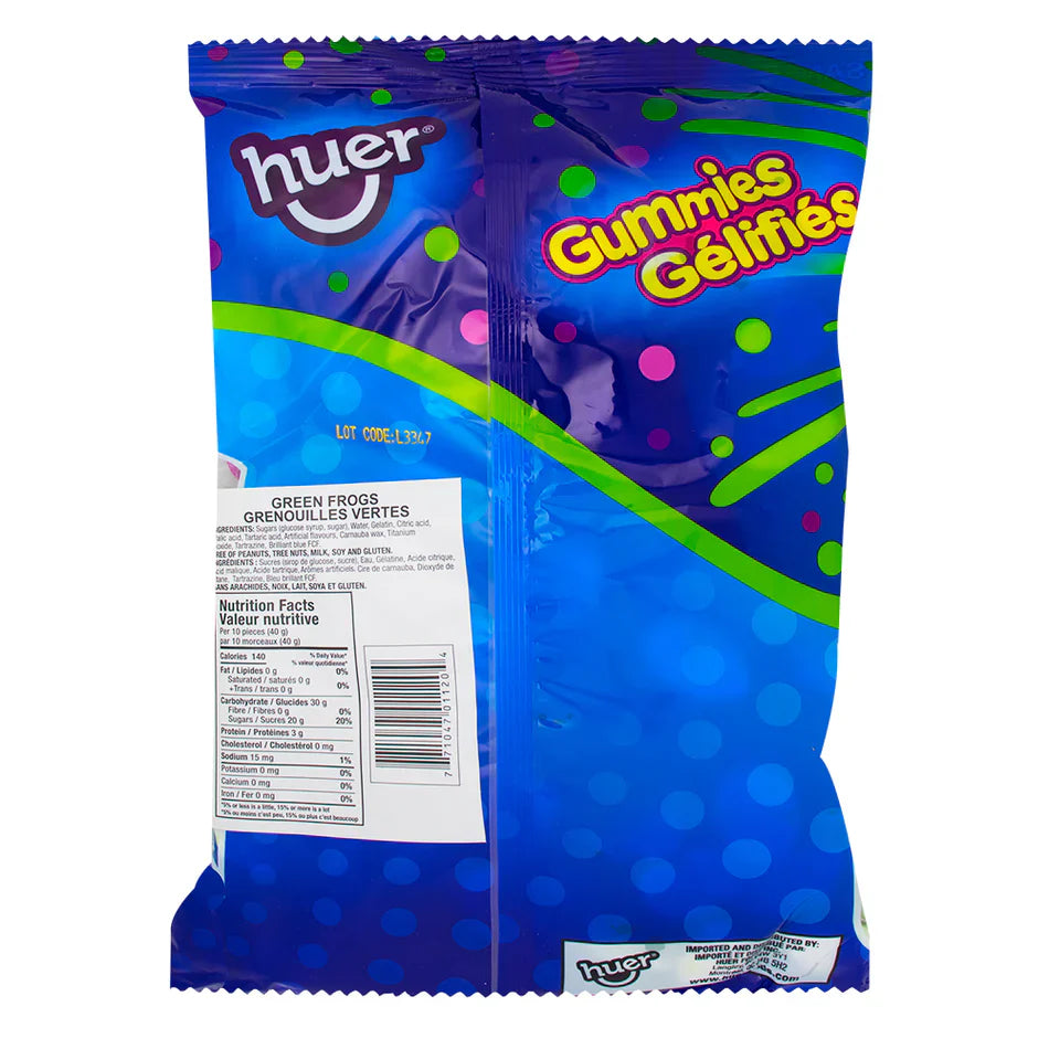 Huer Green Frog Gummies 1 Kg, , Animal Shaped Gummy Candy – Mega Store