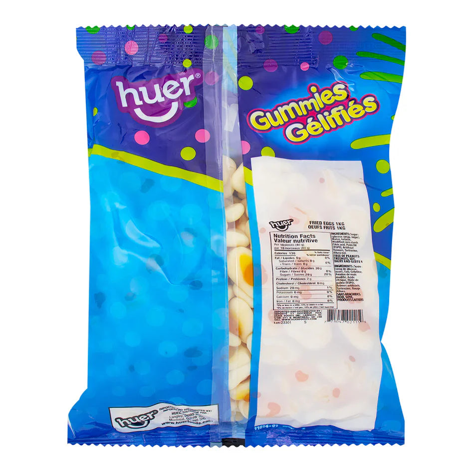 Huer Gummy Fried Eggs 1 Kg, Canada's Largest Selection Of Gummies ...