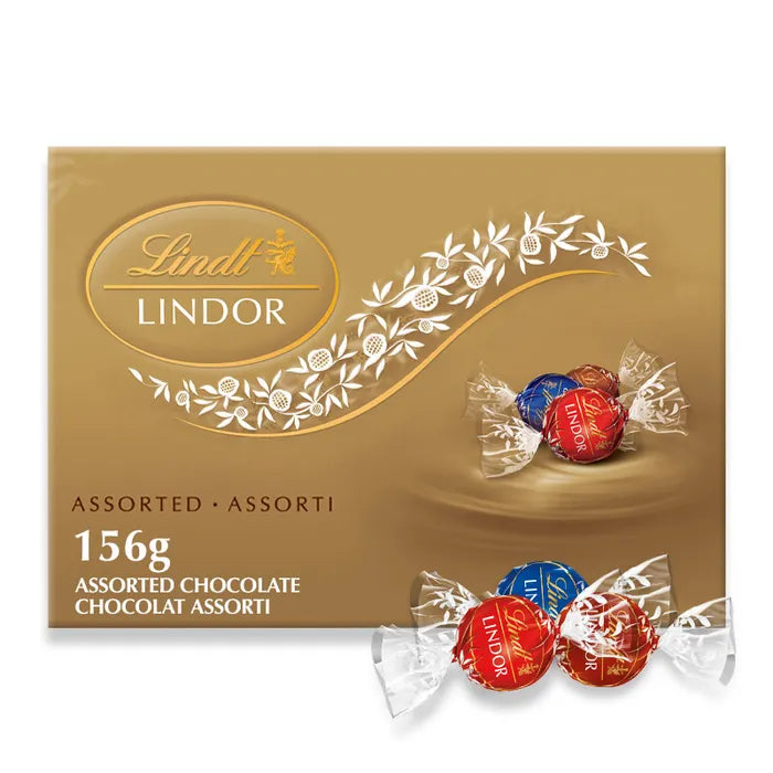 Lindt Lindor Assorted Milk & Dark Chocolate Truffles Box 6 x 156g ...