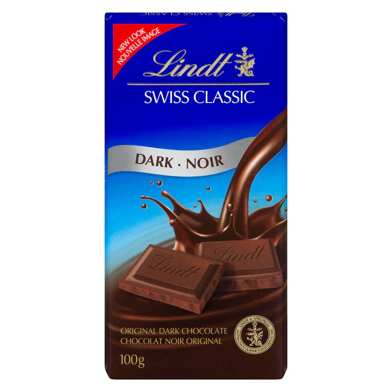 Lindt Swiss Classic Dark Chocolate Bar 12 x 100g, Bulk Mart – Mega Store