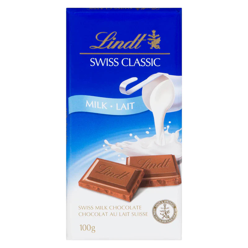 Lindt Swiss Classic Milk Chocolate Bars 6 x 100g, Bulk Mart – Mega Store