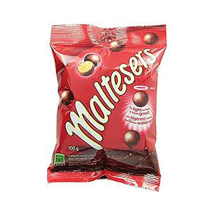 Maltesers Milk Chocolate Candy 24 x 100g, Assorted mini chocolates ...