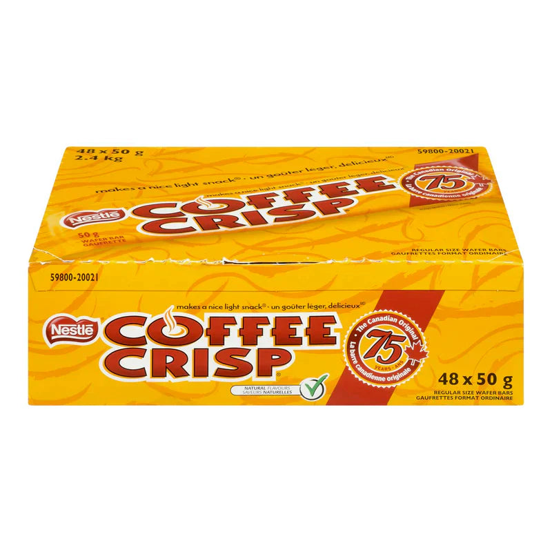 Nestle Coffee Crisp Chocolate Wafer Bars 6 x 50g, Grocery Store ...