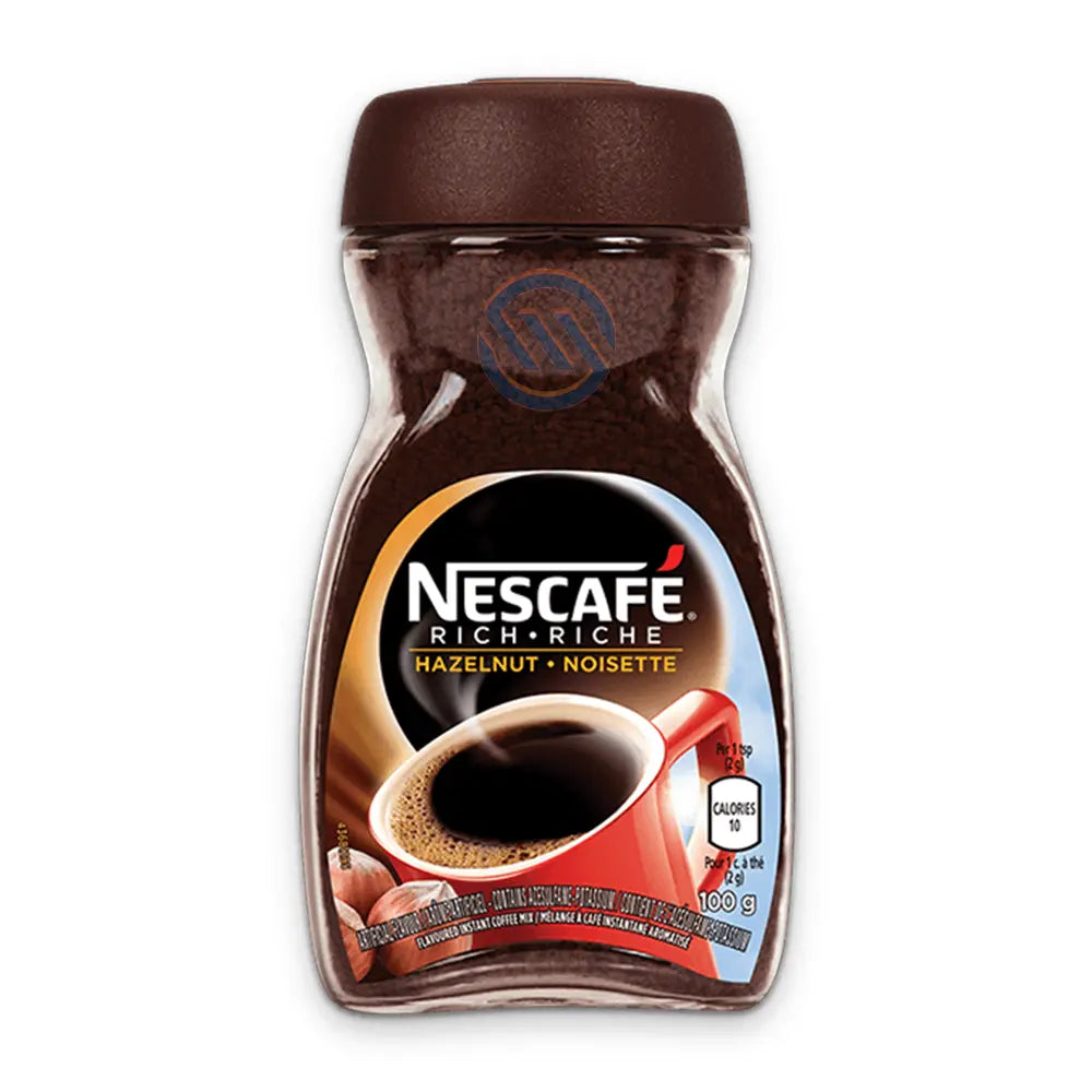 Nestle Nescafe Hazelnut Instant Coffee - 100 g – Mega Store