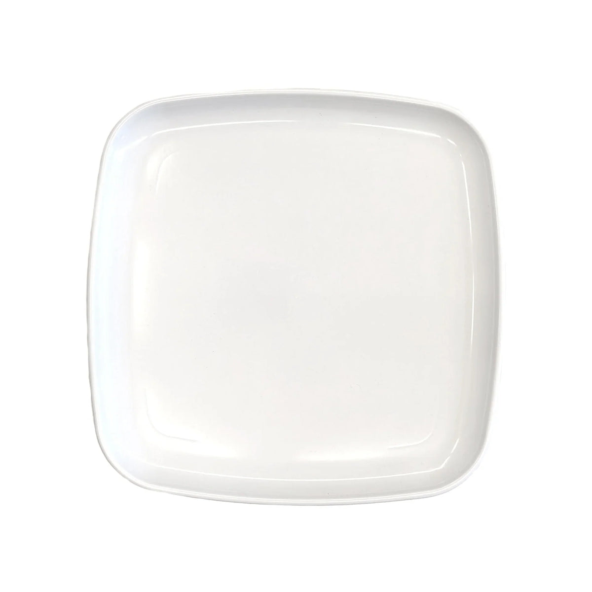 Square White Plastic Plate 12" x 12" - 6/Pack, Party Supplies Canada ...