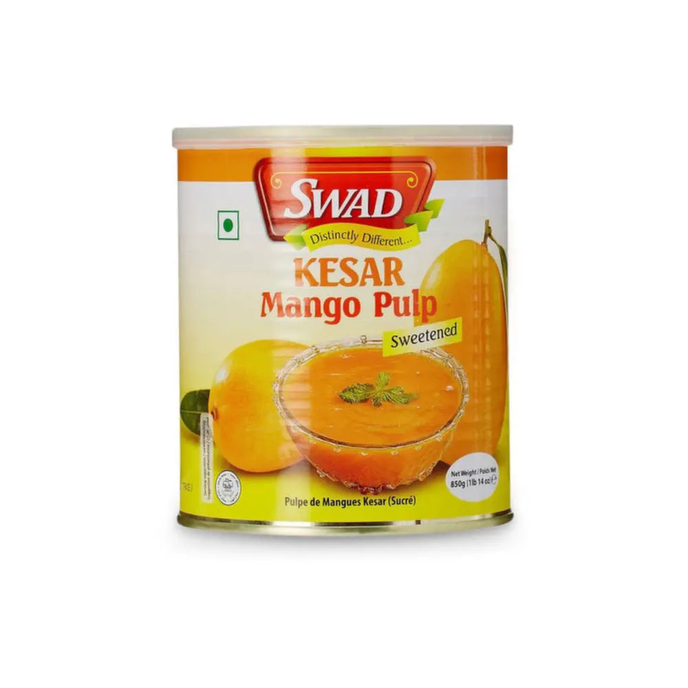 Mango Pulp 6x850 g Swad Kesar Mango Pulp Supplier Canada – Mega Store