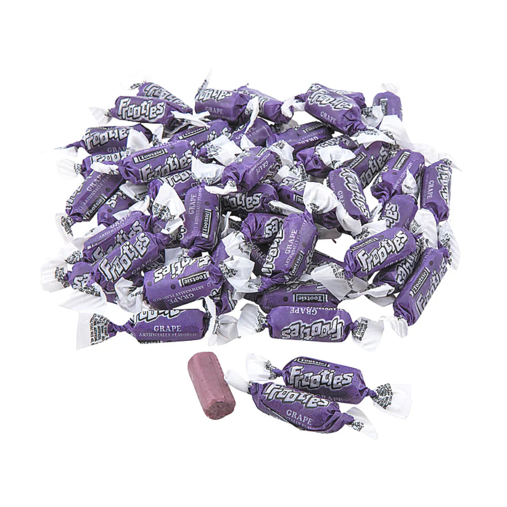 Tootsie Roll Frooties Grape Chewy Candy 360 Pieces 38.8 Oz 12 Bags ...