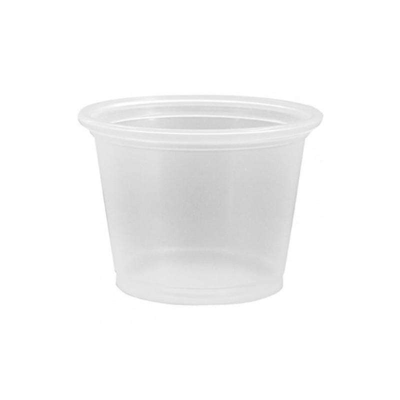 Sauce Portion Container, 1 Oz Plastic Portion Cup 2500 Qty, Canada ...